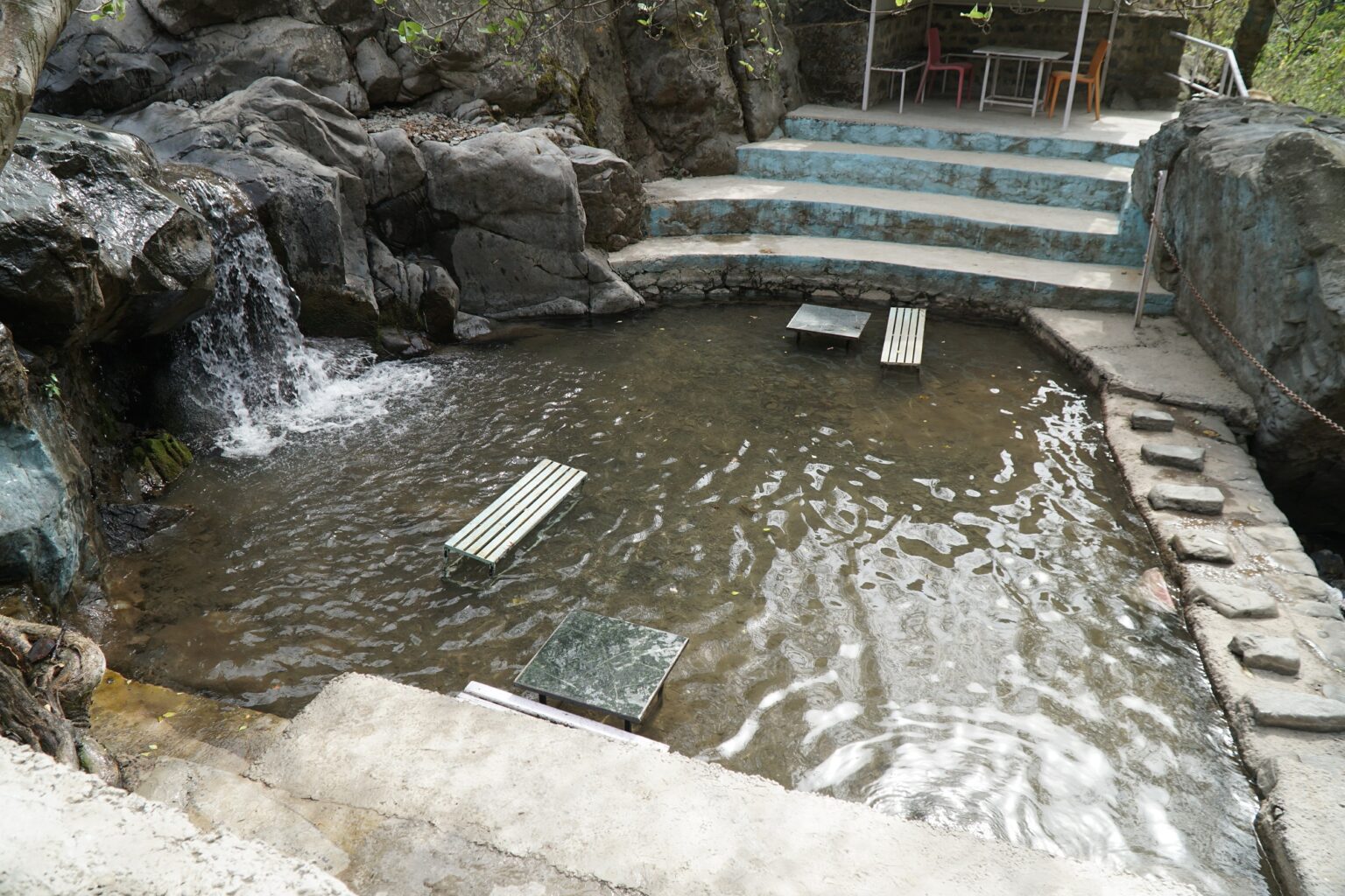 Waterfall Jangeshu - Waterfall Kasauli - Waterfall - Paradise Valley
